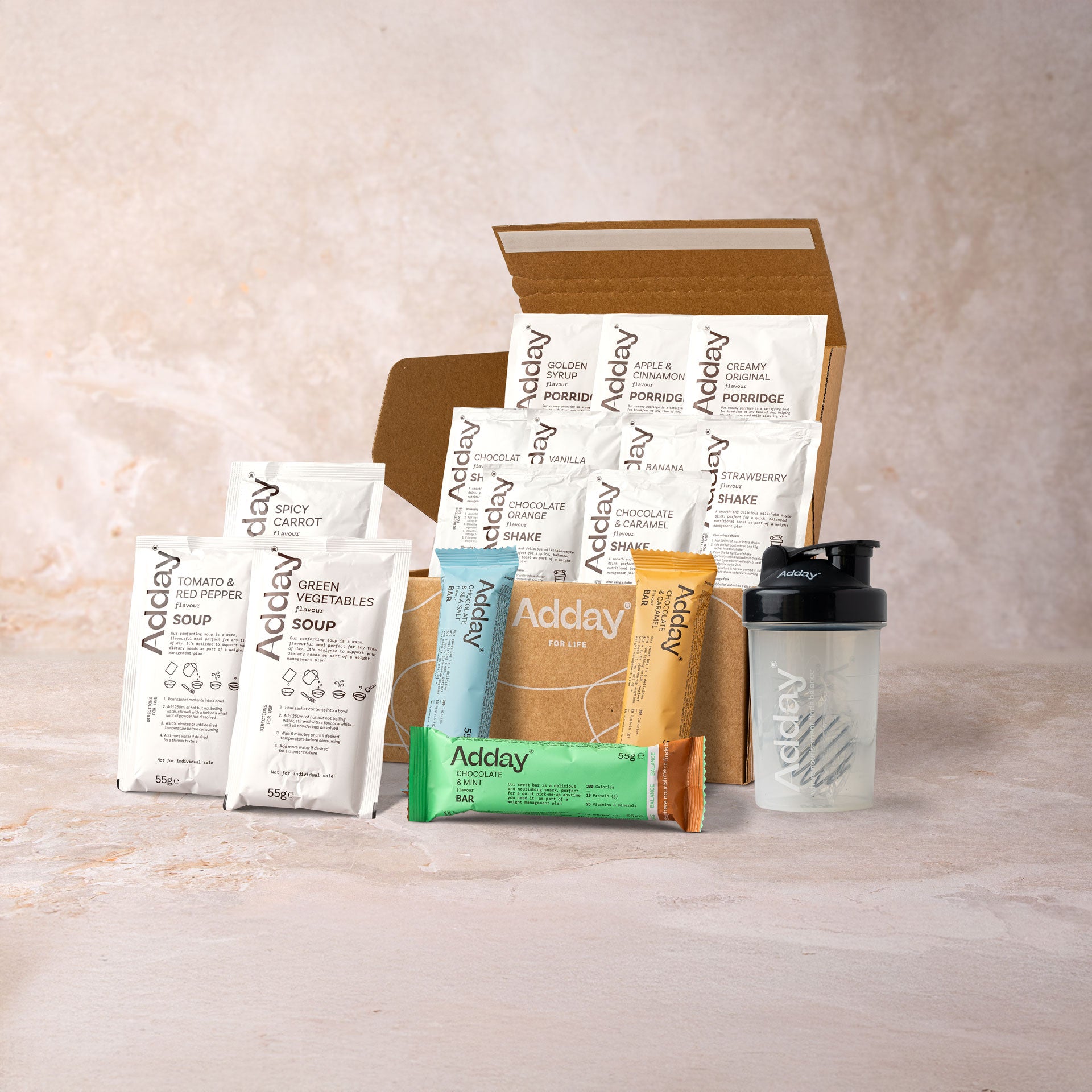 NHS Taster Pack – Adday